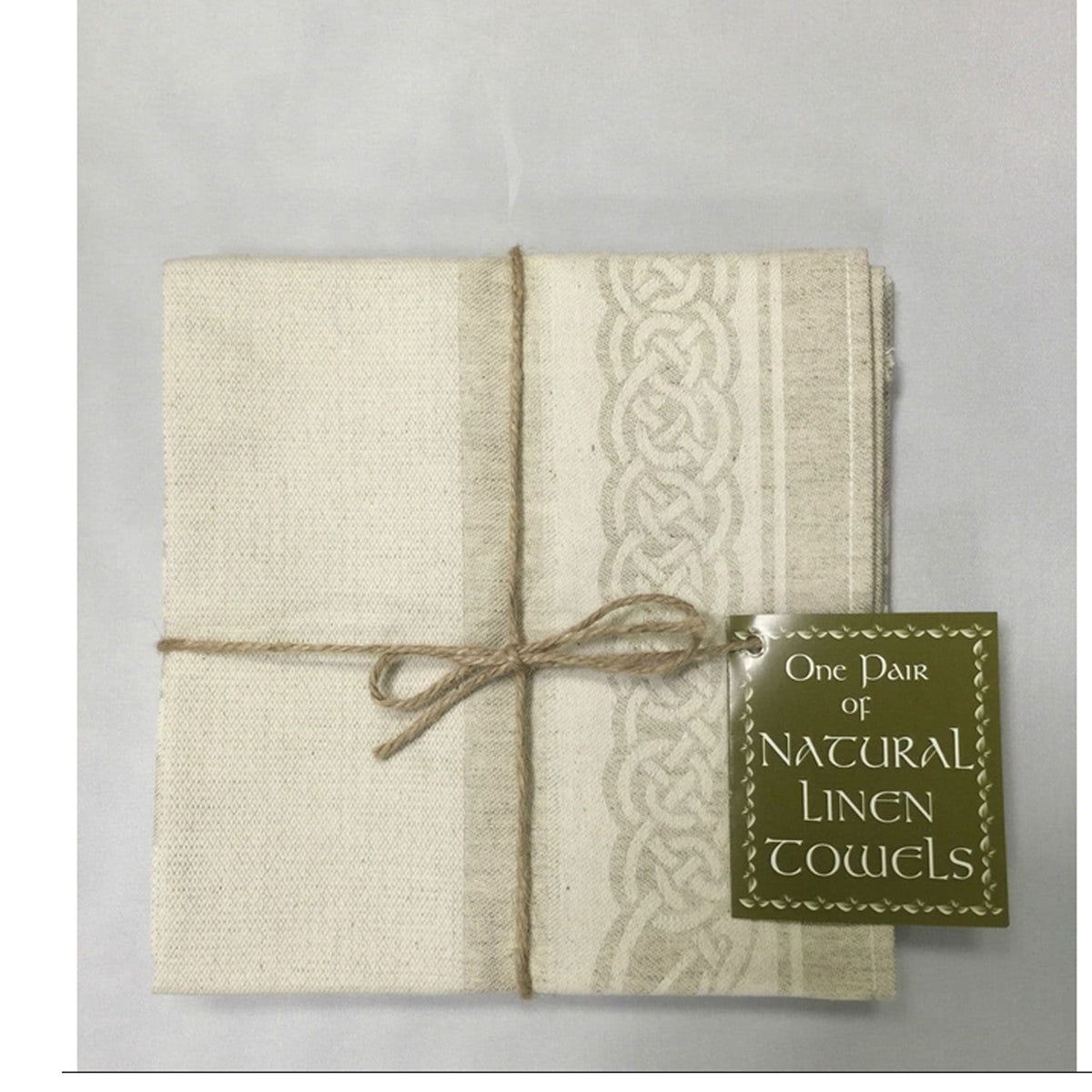 Treasures of Ireland Linen Union Towel | Connemara Celtic Crystal ...