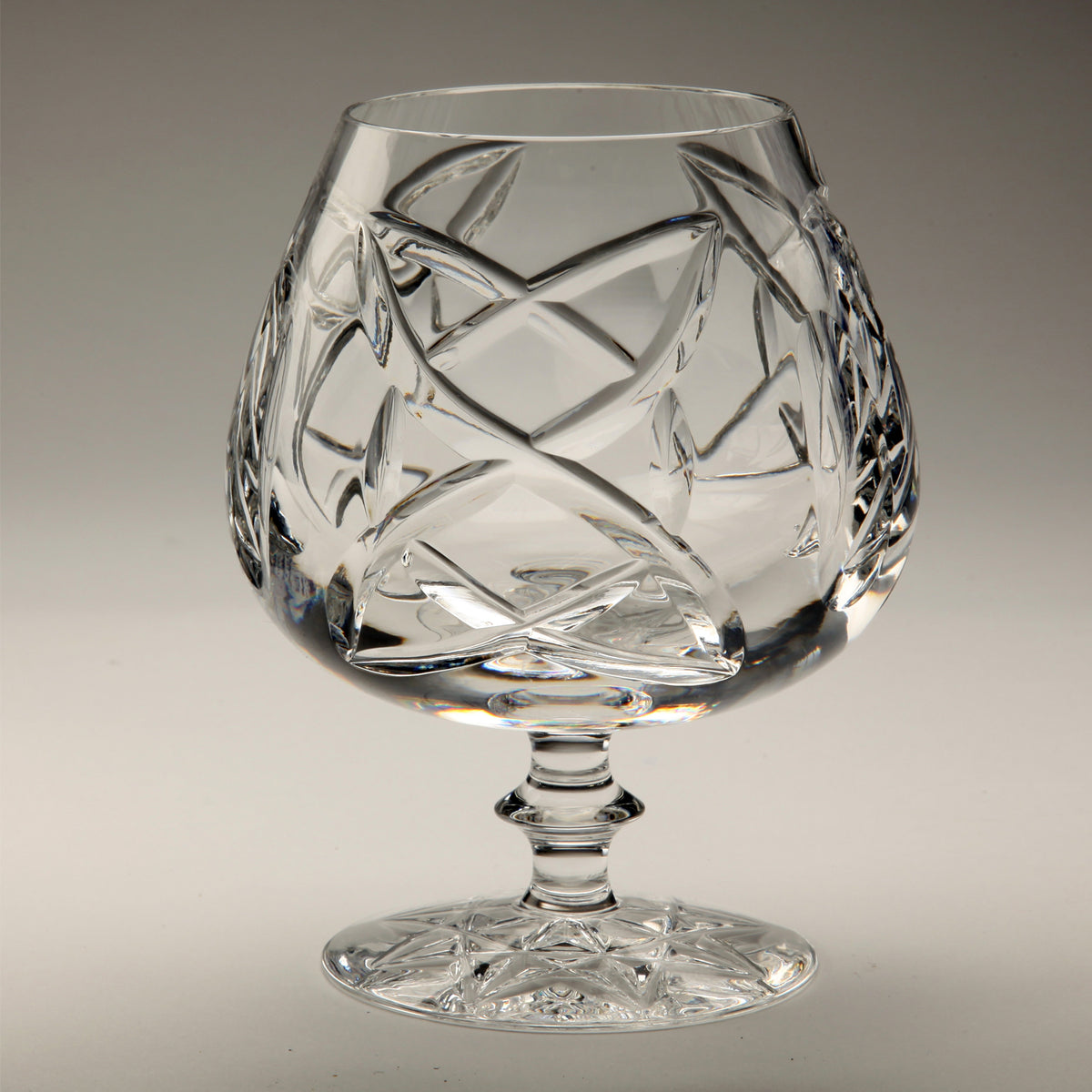 Crystal Brandy Glass | Handcrafted by Connemara Celtic Crystal ...