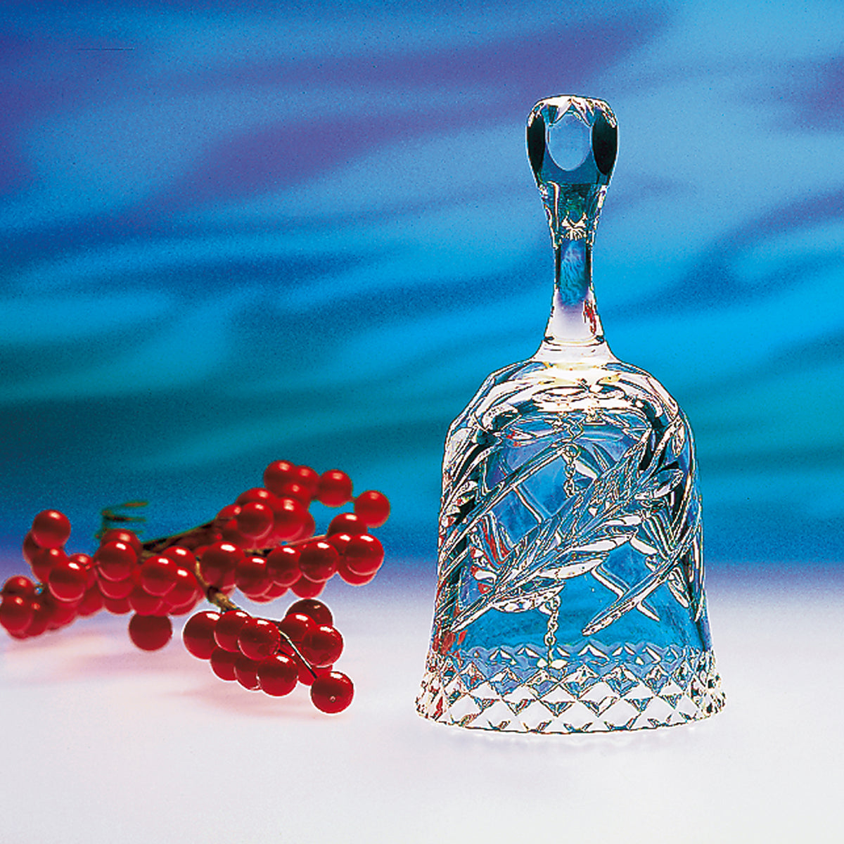 Crystal Bell Wheat Design | Handcrafted by Connemara Celtic Crystal ...