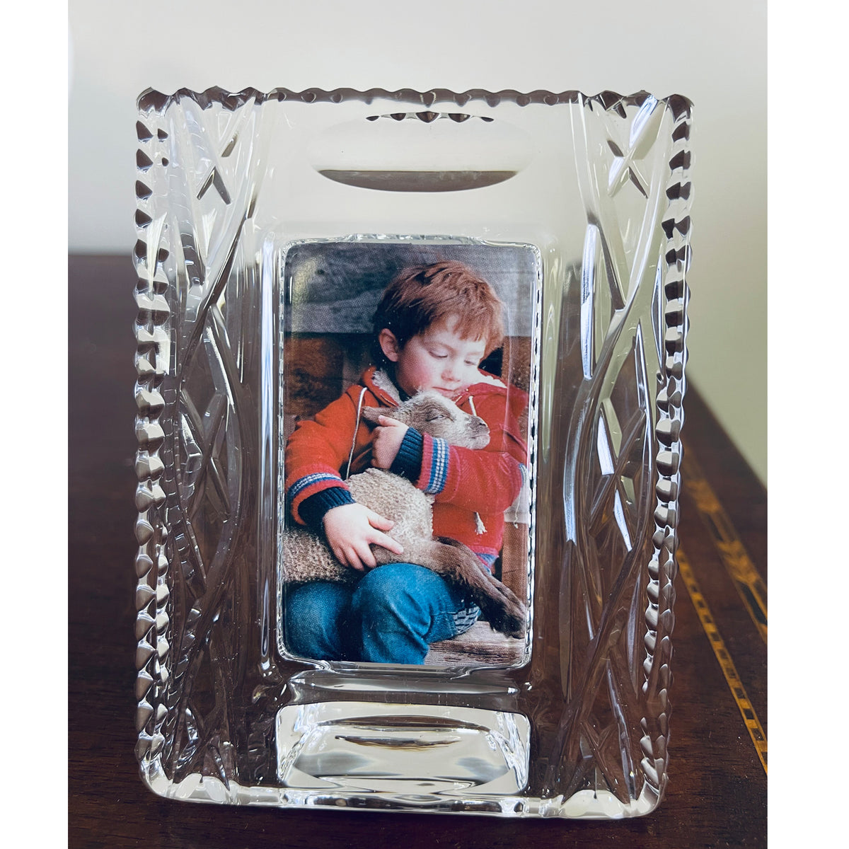 Old Celtic Photo Frame – Connemara Celtic Crystal Ireland